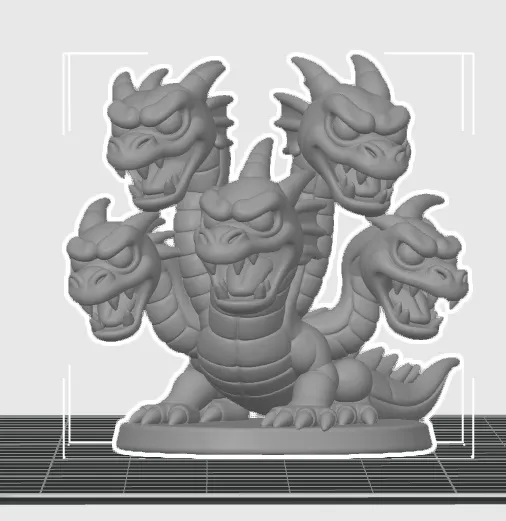 Chibis united: Dnd - hydra chibi by orenlibane MakerWorld: Download ...