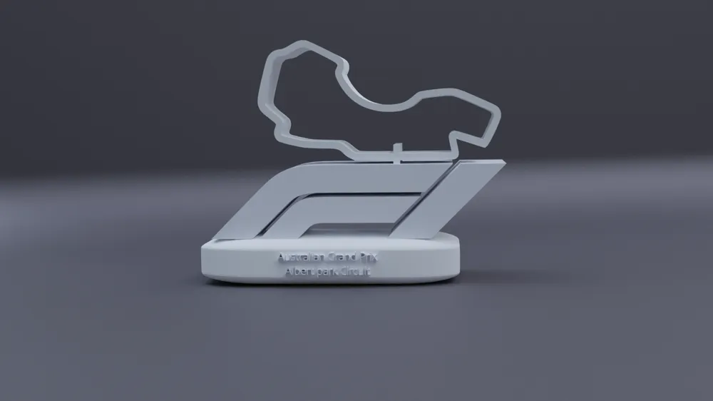 Australian F1 Track - Free 3D Print Model - MakerWorld