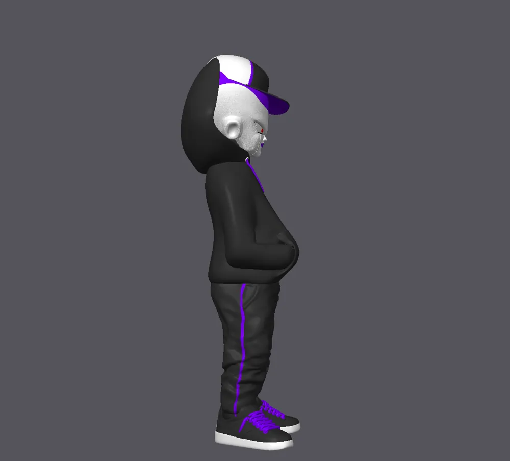 Urban Vibes DBZ Frieza Blacked-Out Drip by Ryan MakerWorld: Download ...