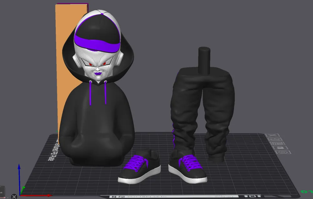 Urban Vibes DBZ Frieza Blacked-Out Drip by Ryan MakerWorld: Download ...