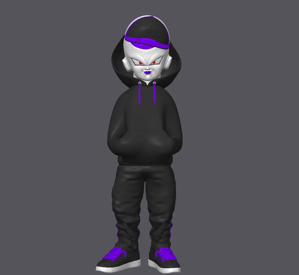 Urban Vibes DBZ Frieza Blacked-Out Drip by Ryan MakerWorld: Download ...