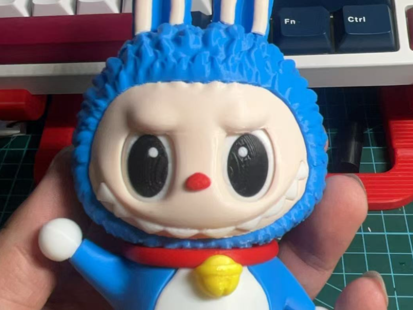 labubu-Labubu-Doraemon-Dora-bubu by 从天而降的兔子 MakerWorld: Download Free ...