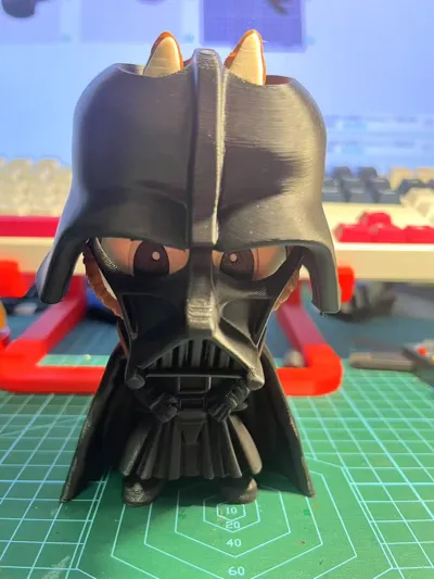 Darth-momo! Your Grand Leader has arrived! Labubu zimomo Star Wars ...
