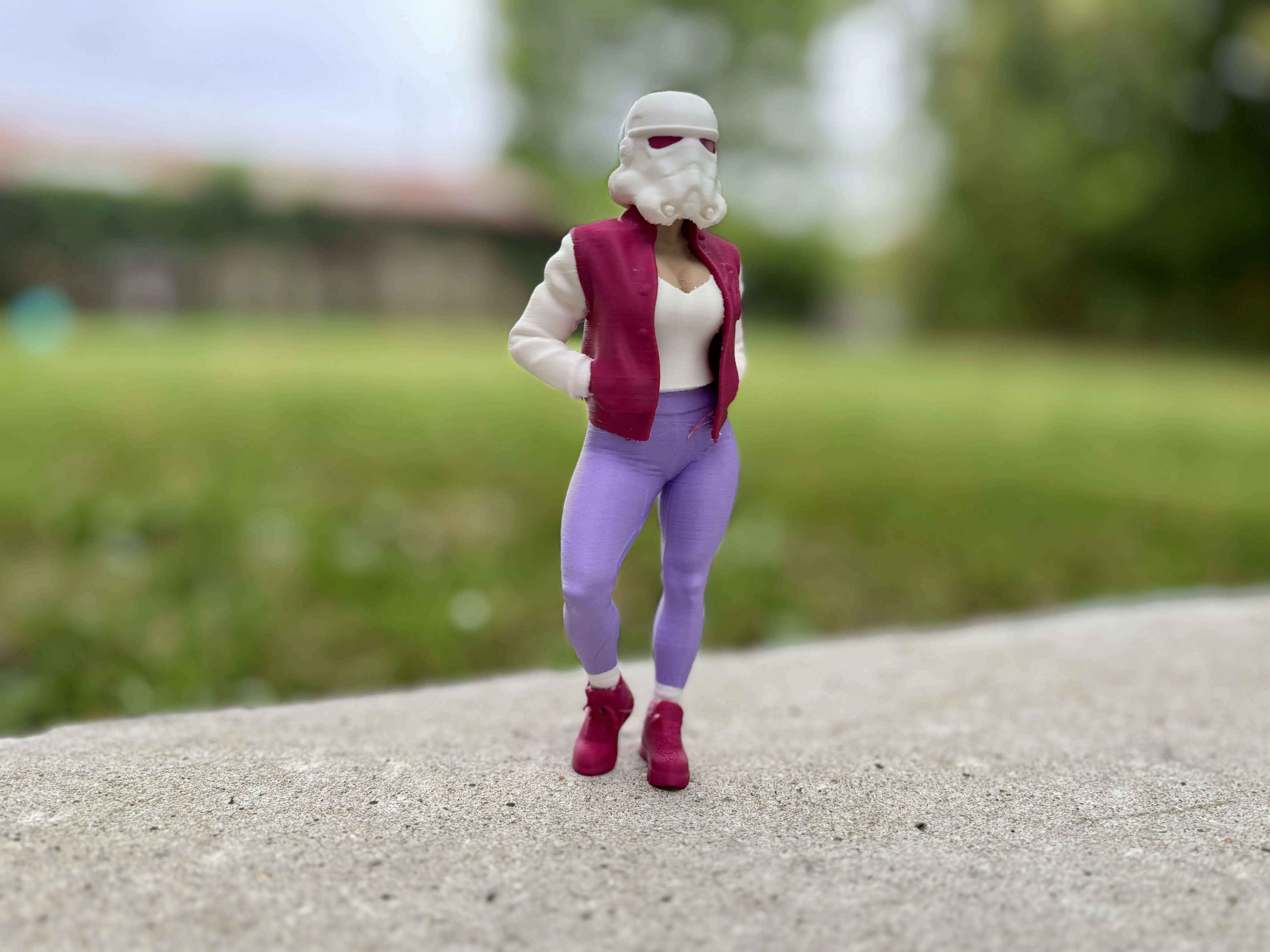 Stormtrooper Football American Player figurine by Slevin MakerWorld ...