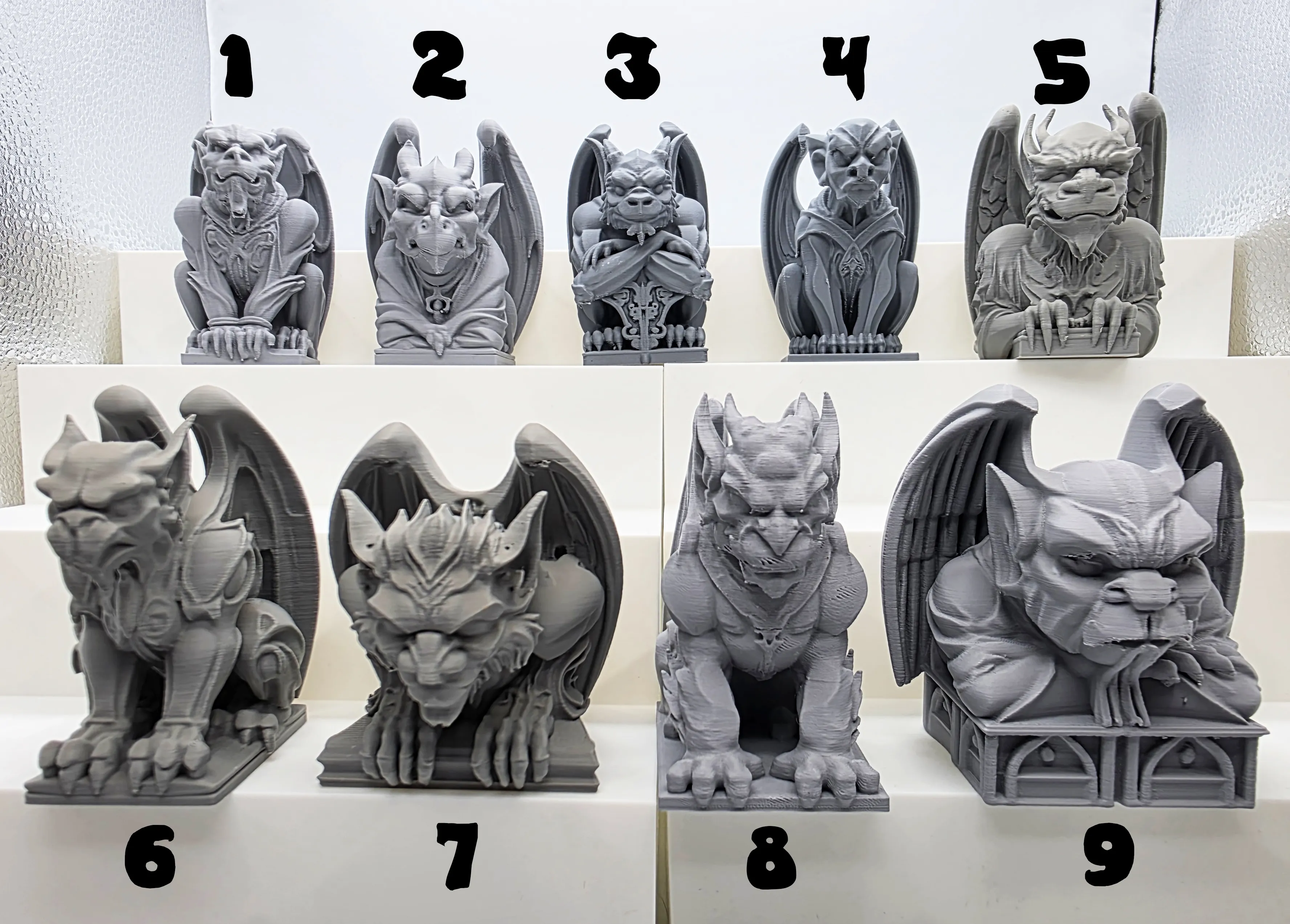 Stone Gargoyle Face - Wall Mount by Triple G Workshop MakerWorld ...