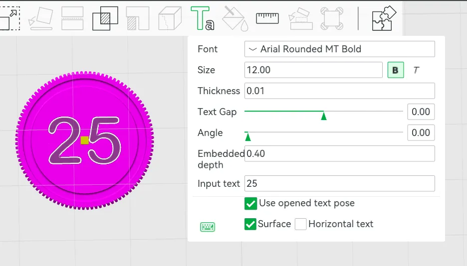 Custom Text Coin Template | Make Your Own Tokens - Free 3D Print Model ...