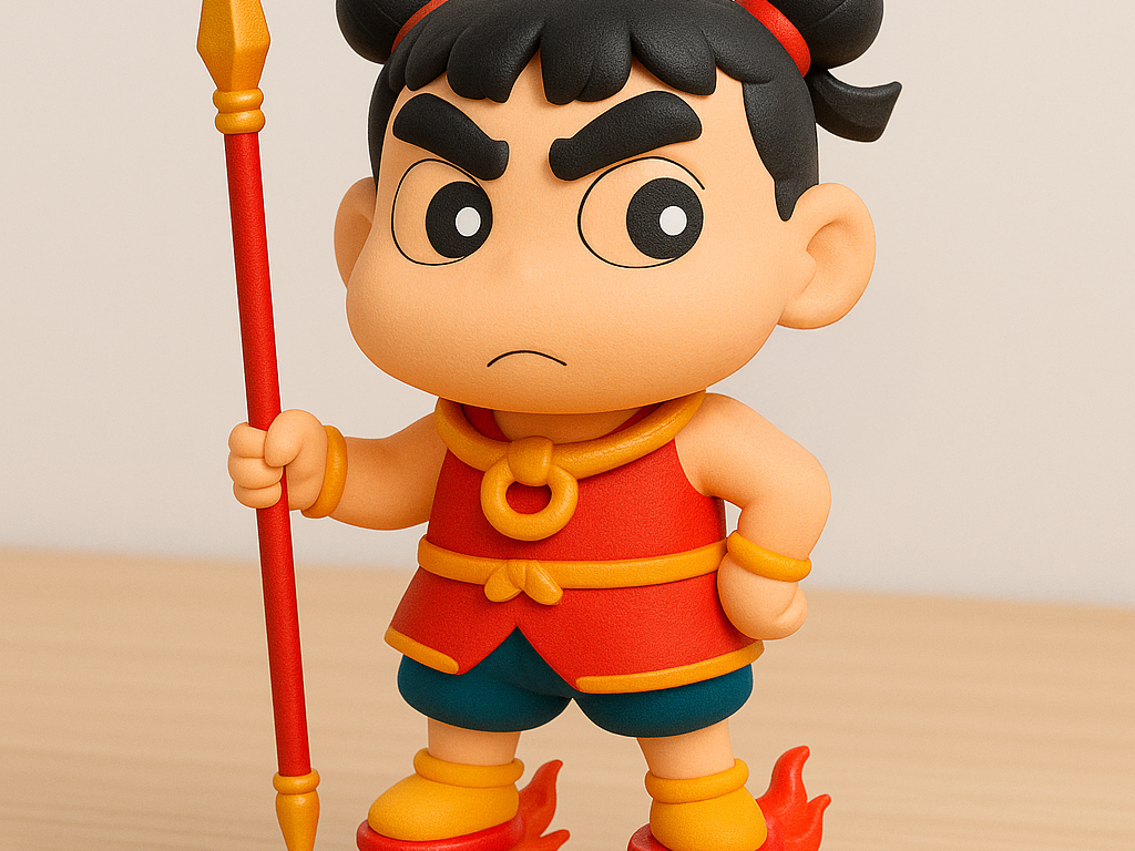 Nezha Crayon Shin-chan Version by JCFPVMakerWorld: Download Free 3D Models