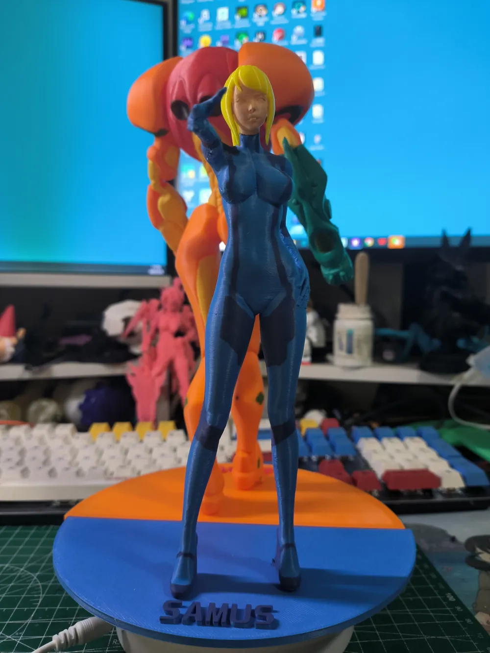 [Metroid] Samus by shirokurokino MakerWorld: Download Free 3D Models