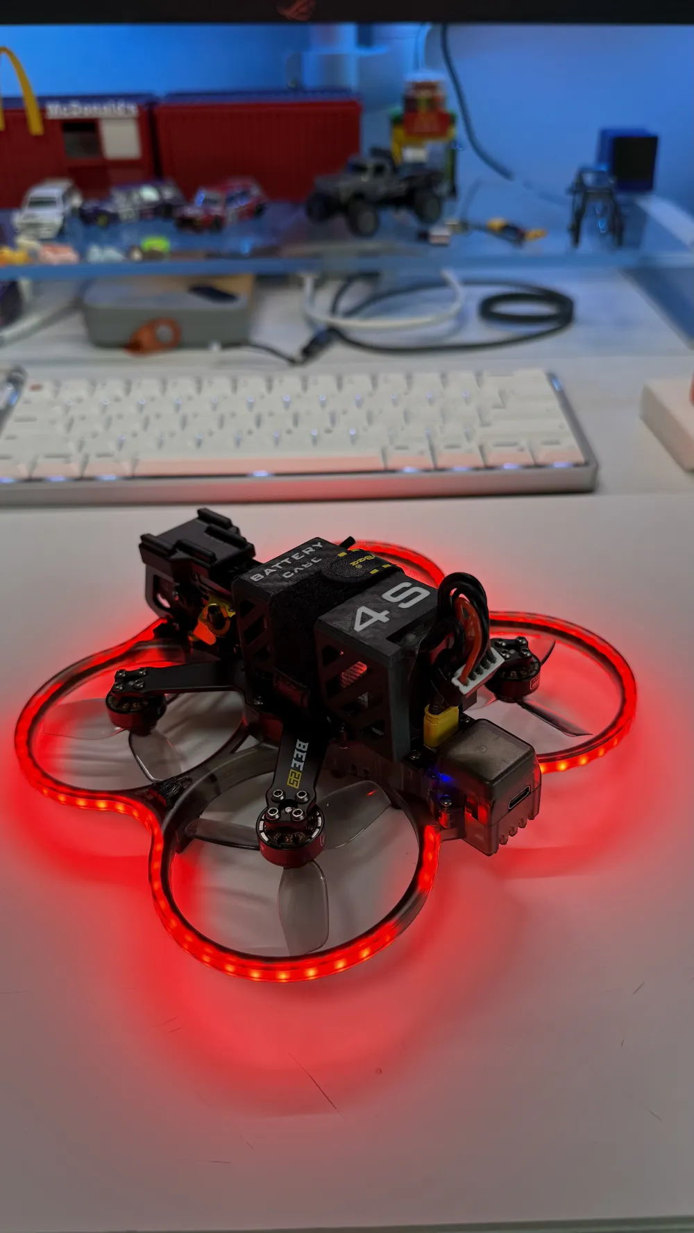 BEE25 电池保护壳，通用4s 650-850mah 电池保护壳 来自 Tonas MakerWorld：免费下载 3D 模型