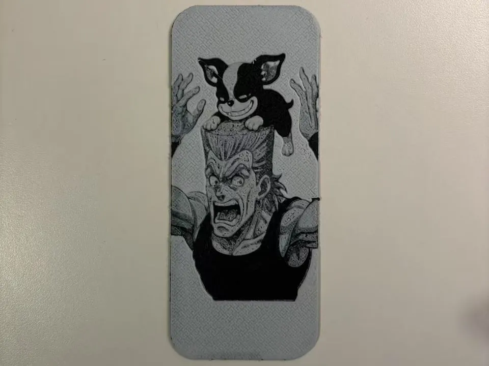 JOJO's Bizarre Adventure - Iggy and Polnareff 3D Bookmark by Flow_Huang ...