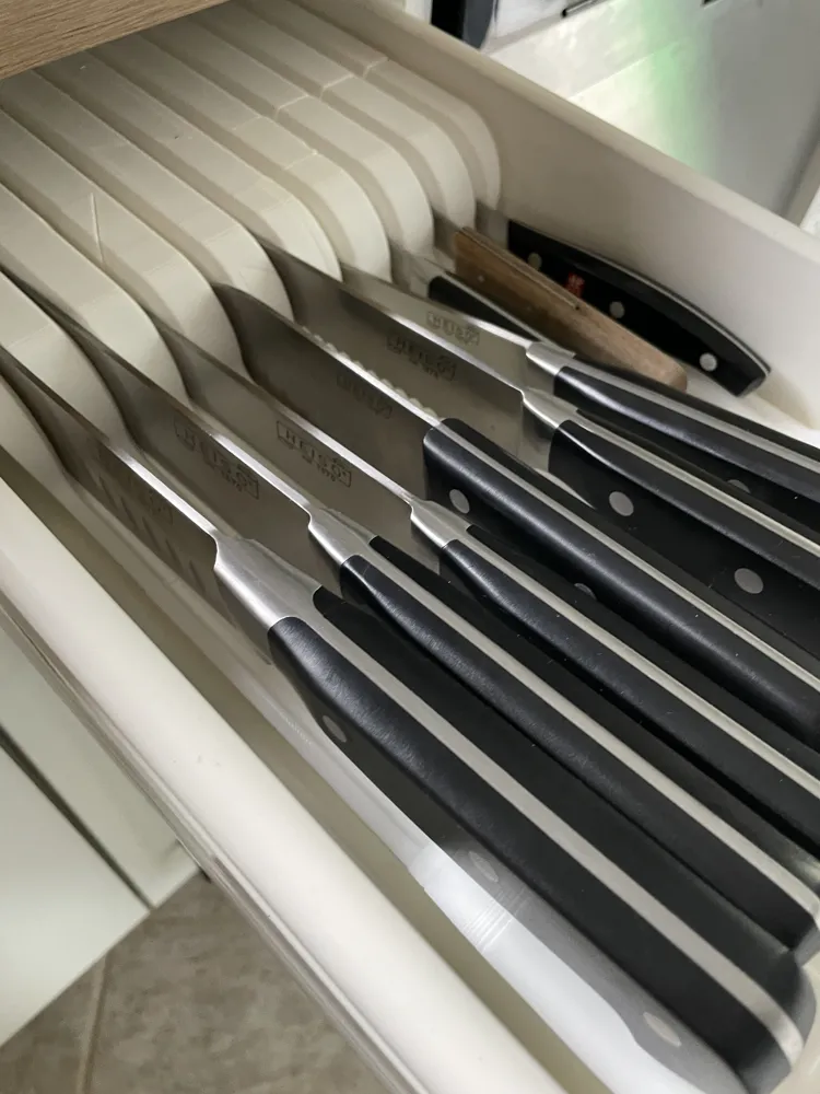 Knife insert for kitchen drawer by Soeren3003MakerWorld: Download Free ...