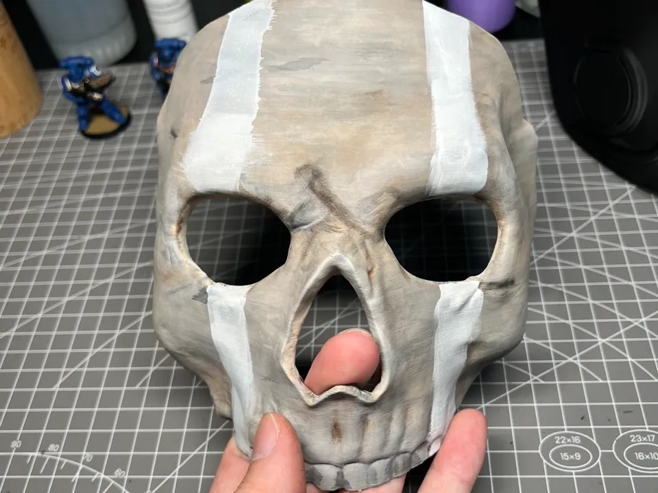 CALL OF DUTY Ghost Mask by yoshikageMakerWorld: Download Free 3D Models