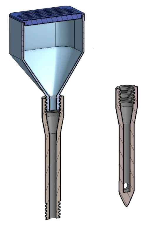 Plant root irrigation funnel system by ebob MakerWorld: Download Free ...