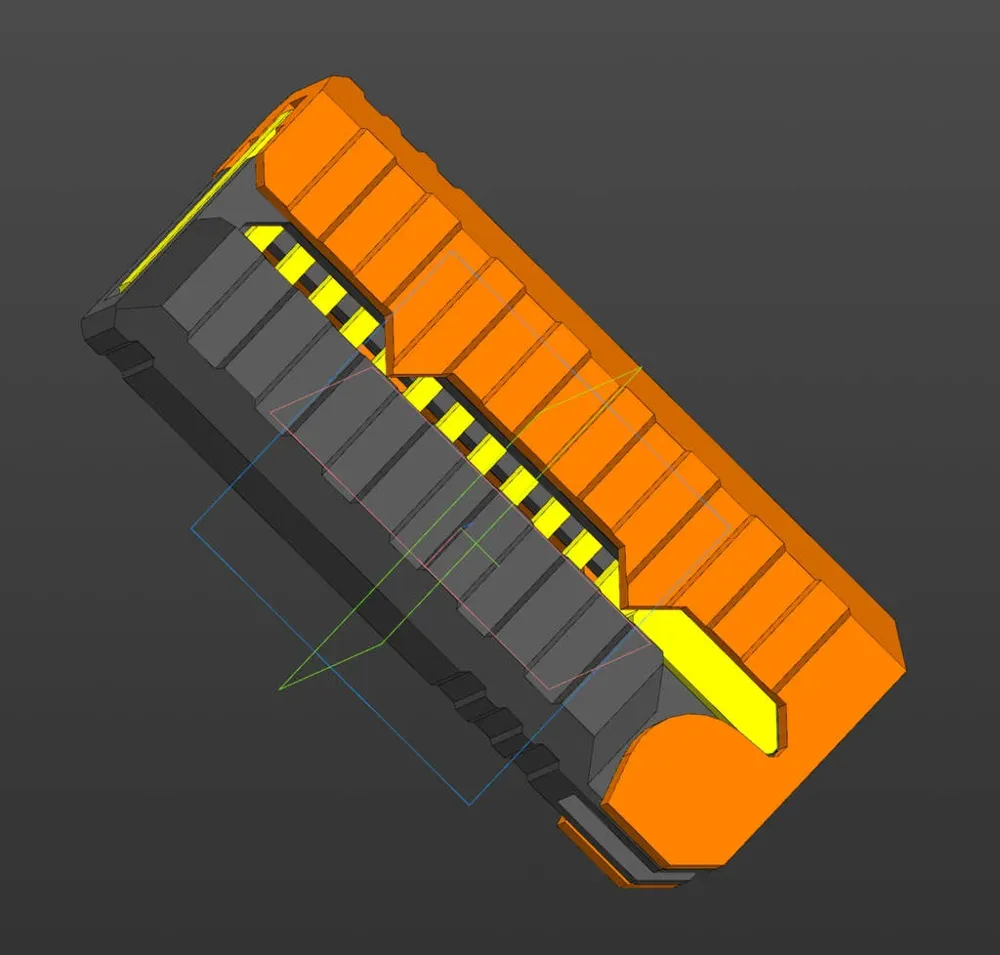 Gravity knife comb - Free 3D Print Model - MakerWorld