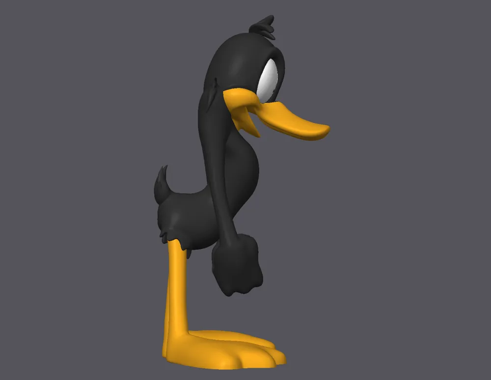 Life-Size Daffy Duck – Iconic Angry Look Edition by Ryan MakerWorld: Download Free 3D Models