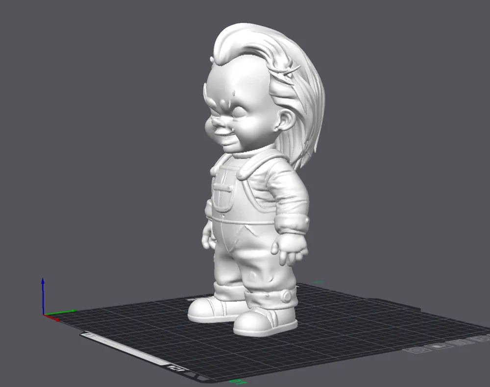 Mini Chucky – Unpainted Horror Icon Edition by Ryan MakerWorld ...