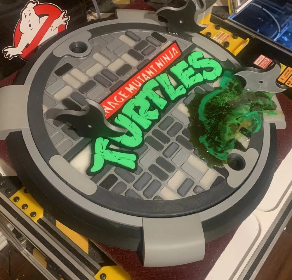 TMNT Manhole Cover by jeffreylsteven MakerWorld: Download Free 3D Models