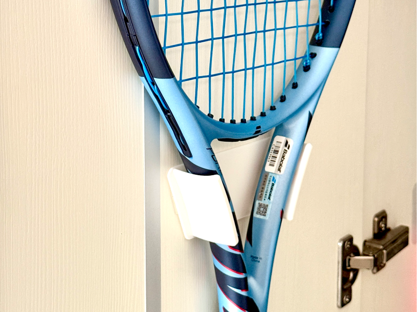 Tennis Racket Holder Rack by Celia MakerWorld: Download Free 3D Models