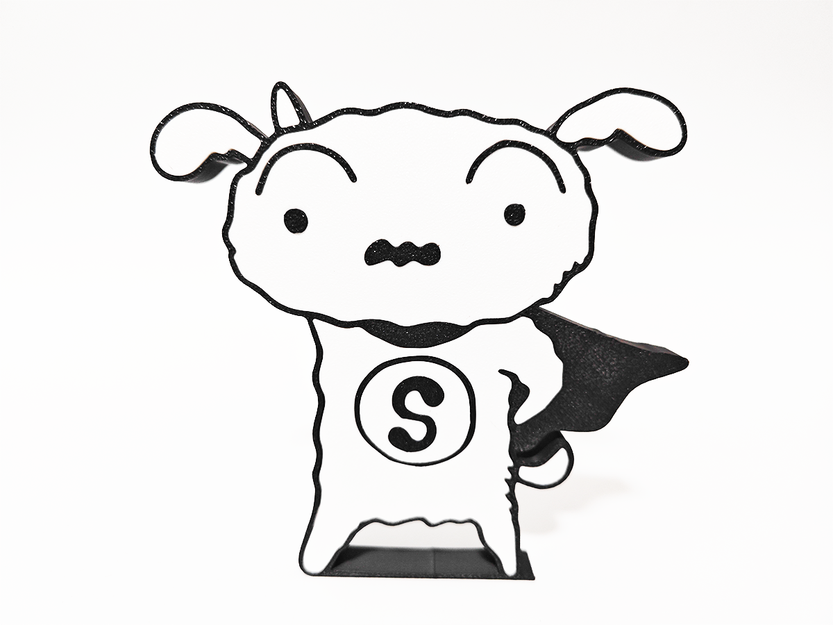 Crayon Shin-chan Shiro the Super Dog No AMS by 土豆地呱 MakerWorld ...