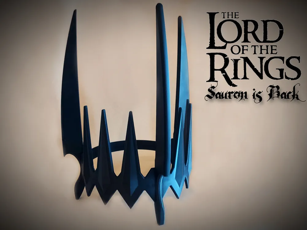 Saurons Krone - Herr der Ringe von Savy MakerMakerWorld: Kostenlose 3D ...
