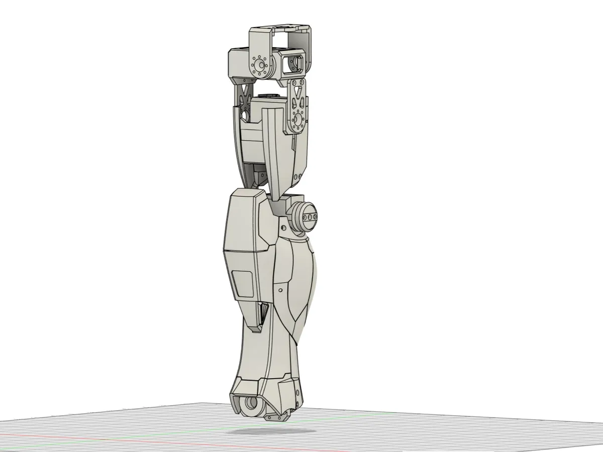 1/35 RX78 Humanoid Robot Leg Assembly - Free 3D Print Model - MakerWorld