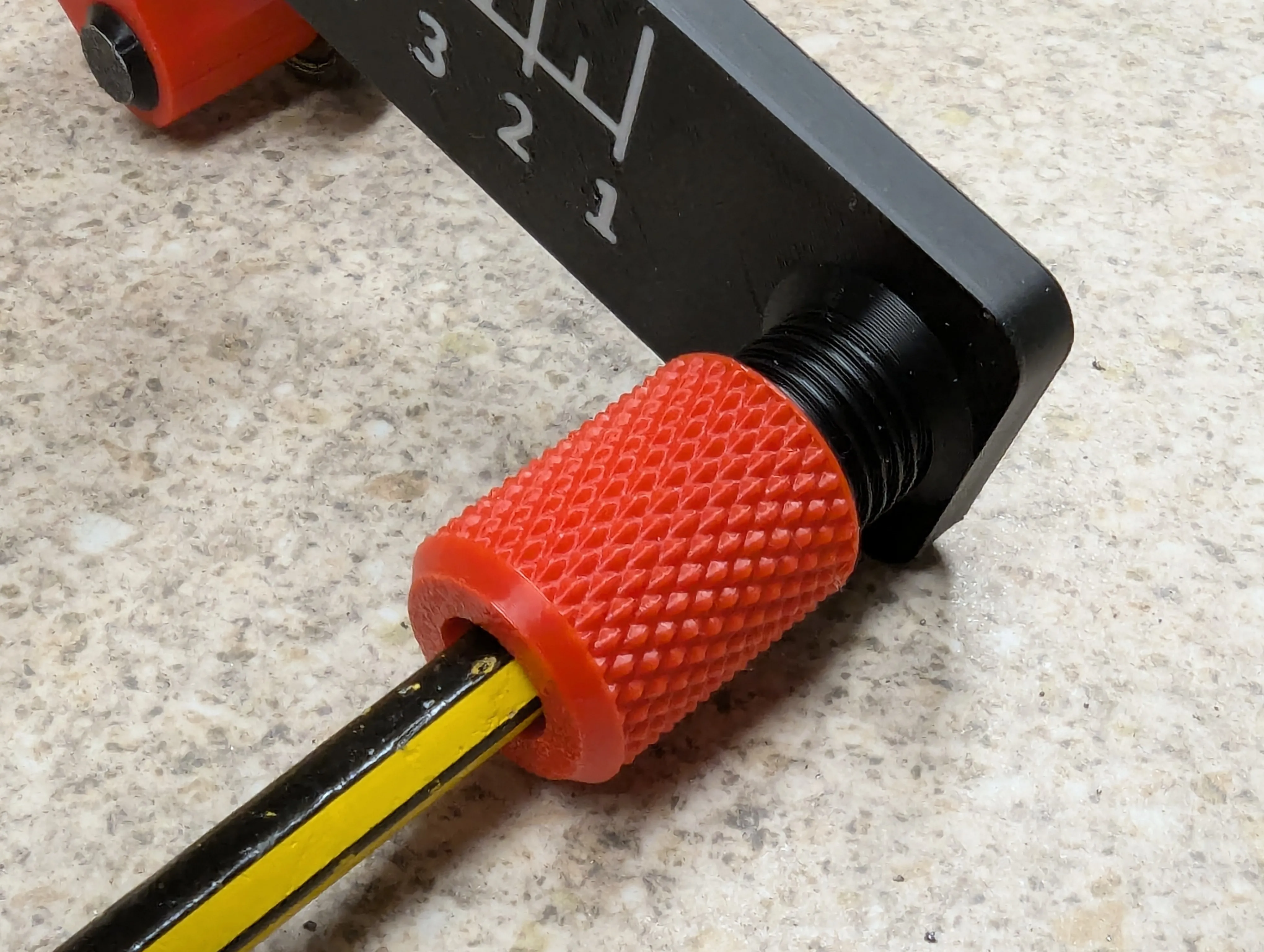Parallel edge marking tool straight & curved edges - Free 3D Print ...