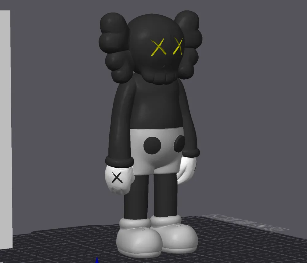 KAWS Figure Full Body Pre-Colored & AMS-Ready by Ryan MakerWorld ...