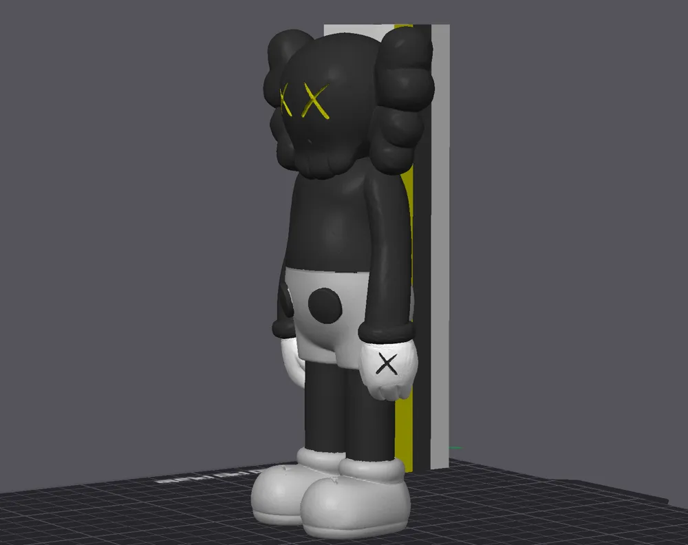 KAWS Figure Full Body Pre-Colored & AMS-Ready by Ryan MakerWorld ...