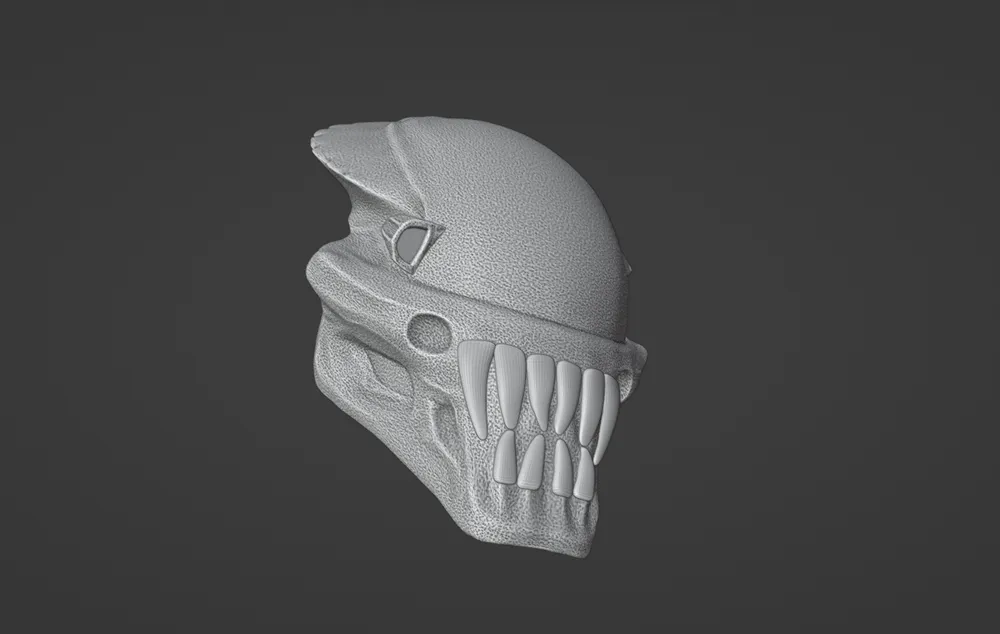 Predator Xenomorph mask - Free 3D Print Model - MakerWorld