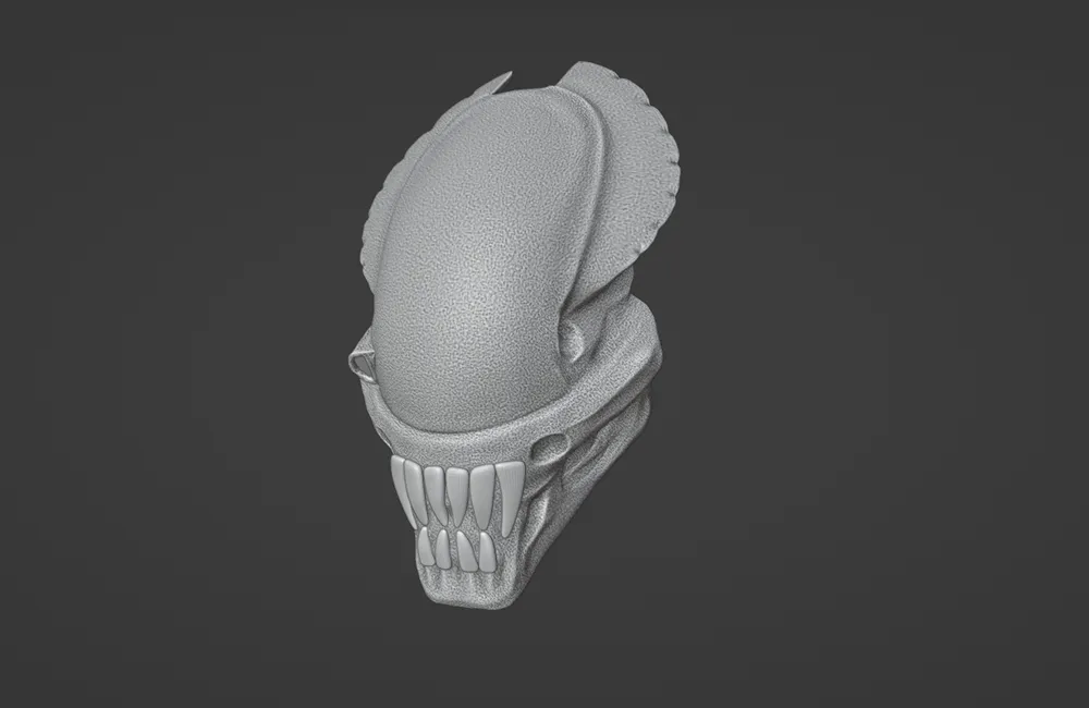 Predator Xenomorph mask - Free 3D Print Model - MakerWorld