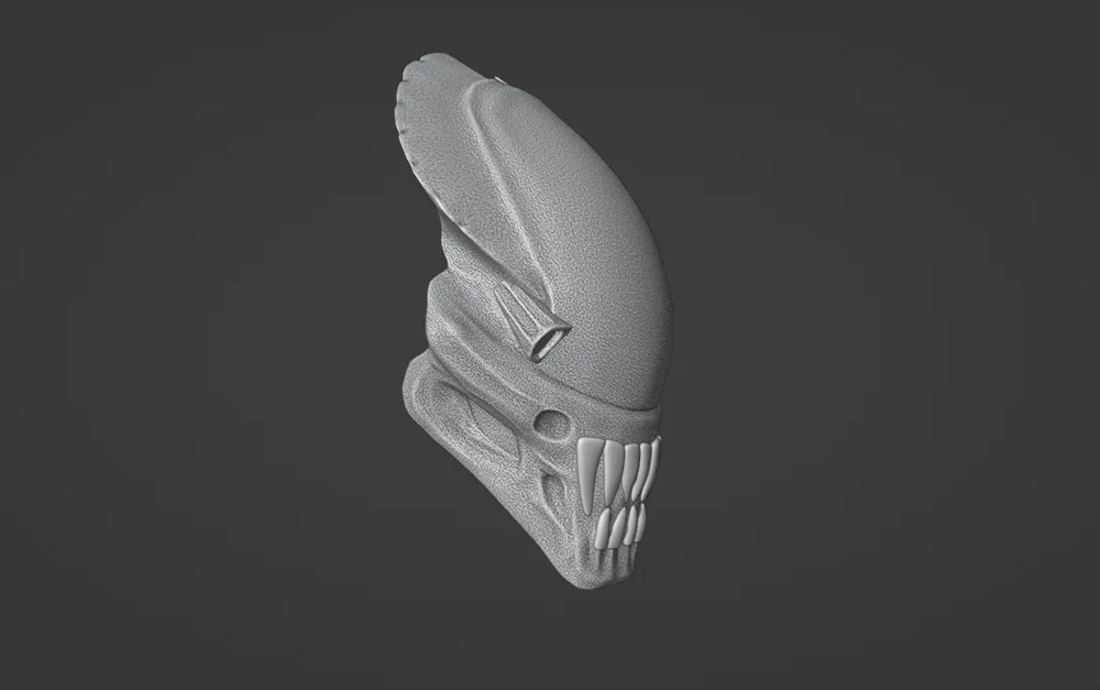 Predator Xenomorph mask - Free 3D Print Model - MakerWorld