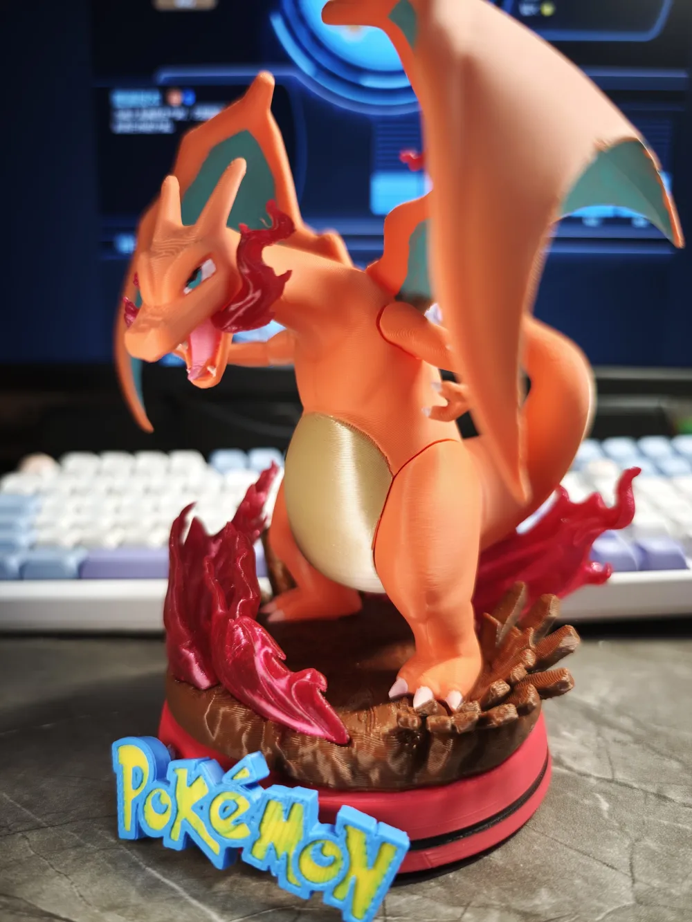 Pokemon & Charizard - Free 3D Print Model - MakerWorld
