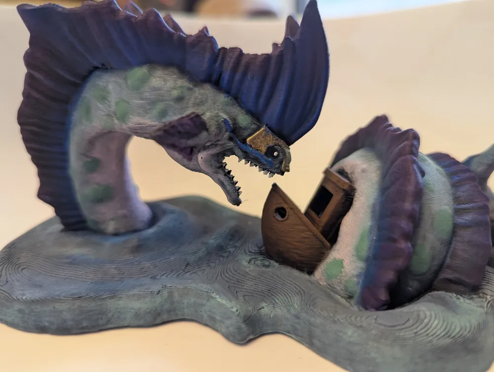 Benchy vs the Water Dragon by okiprints MakerWorld: Download Free 3D Models