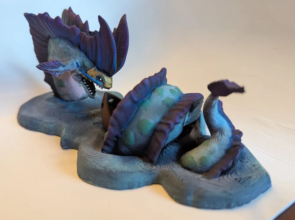 Benchy vs the Water Dragon by okiprints MakerWorld: Download Free 3D Models
