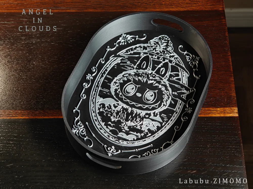 Angle In Clouds LABUBU-ZIMOMO Angel Storage Box and Tray. LABUBU ...