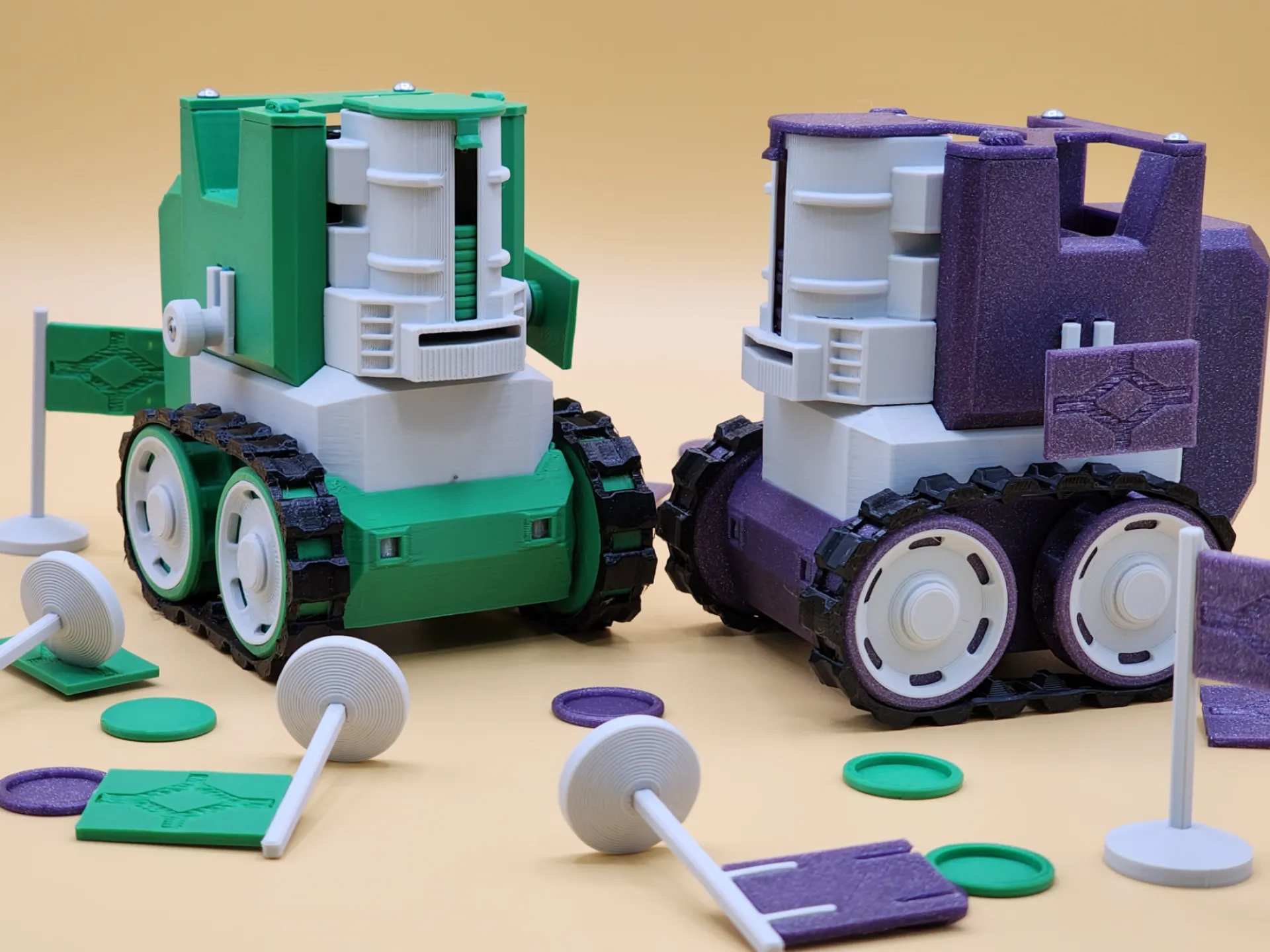 CyberBrick Official SoccerBot by CyberBrick MakerWorld: Download Free ...