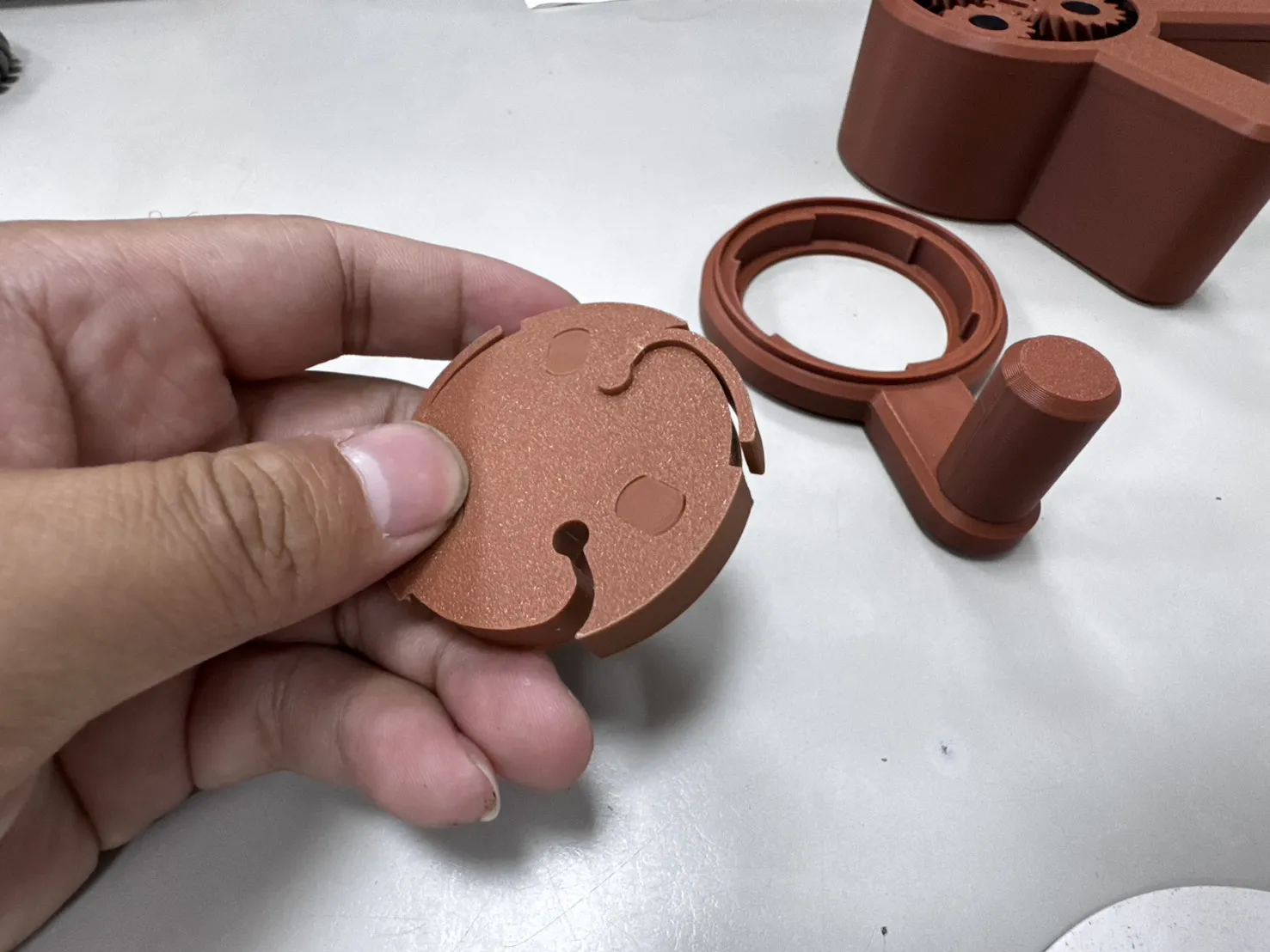 Planetary gear Hand-cranked fan - Free 3D Print Model - MakerWorld