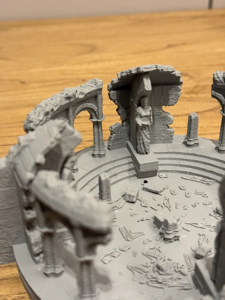 Ancient Greek Altar Ruins - Free 3D Print Model - MakerWorld