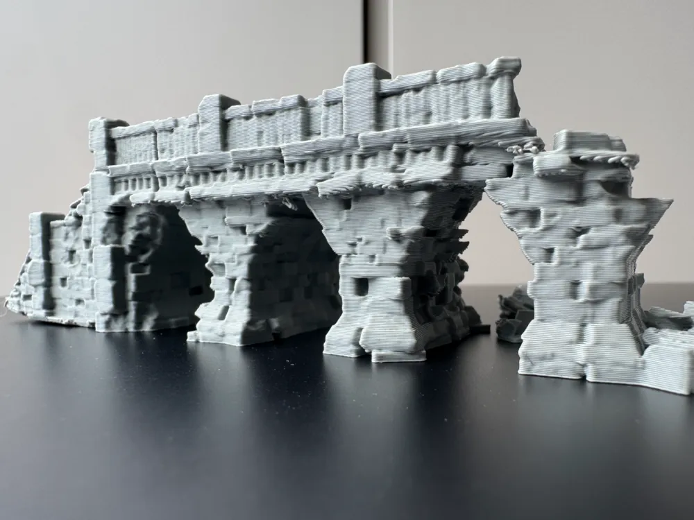Ancient Roman Stone Bridge Ruins by No Enter MakerWorld: Download Free ...