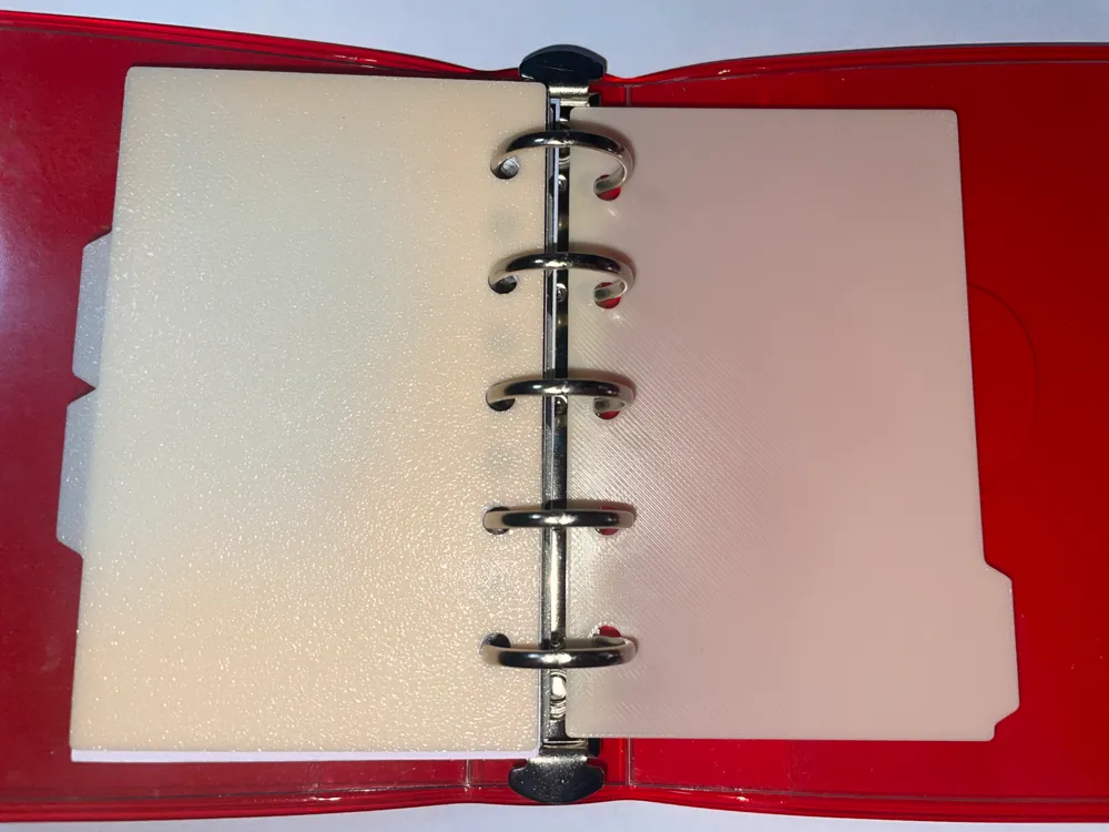 M5 Binder Dividers and Quick-Release Pad Set (Single Sheet 13min ...