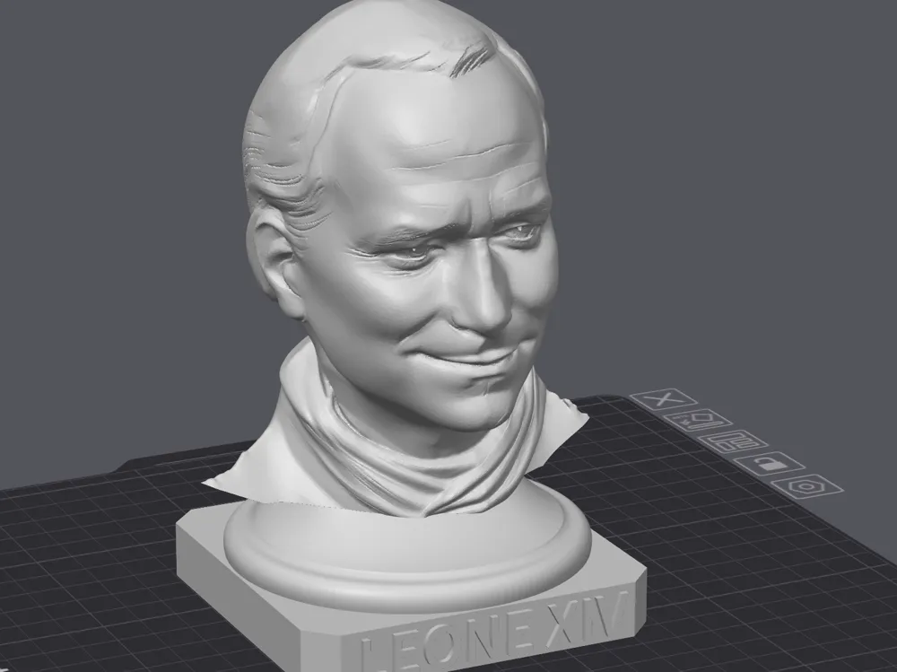 Pope Leo XIV - Robert Francis Prevost by Marcus MakerWorld: Download ...