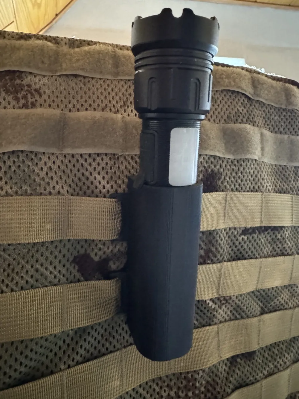 Molle Flashlight Pouch by Freddy MakerWorld: Download Free 3D Models