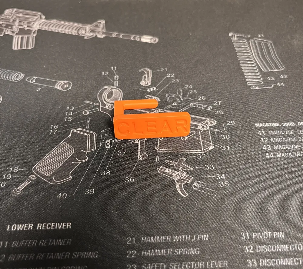 6mm Chamber Flag (.22) - Free 3D Print Model - MakerWorld