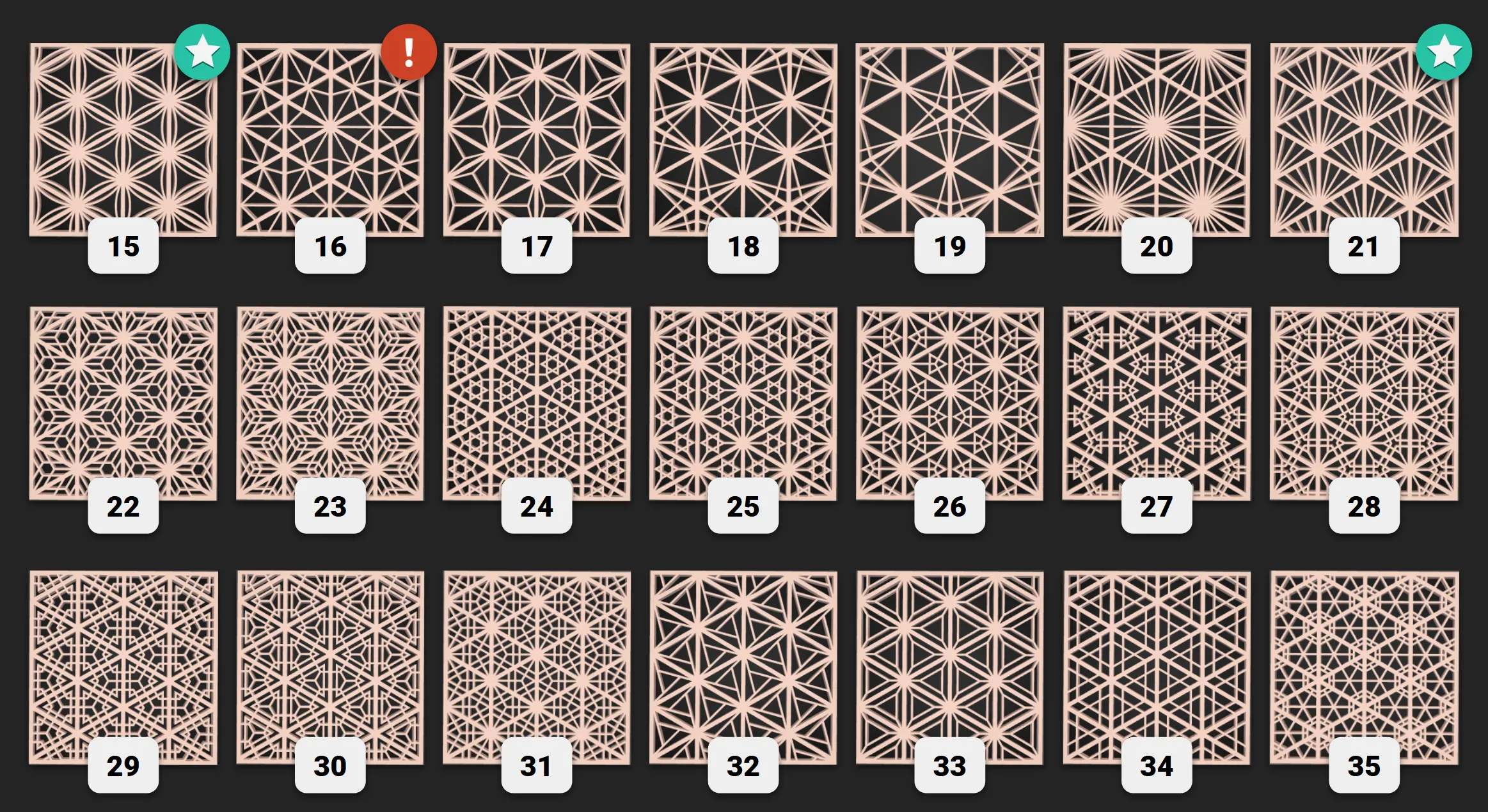 Kumiko Frame Creator (Parametric) - Free 3D Print Model - MakerWorld