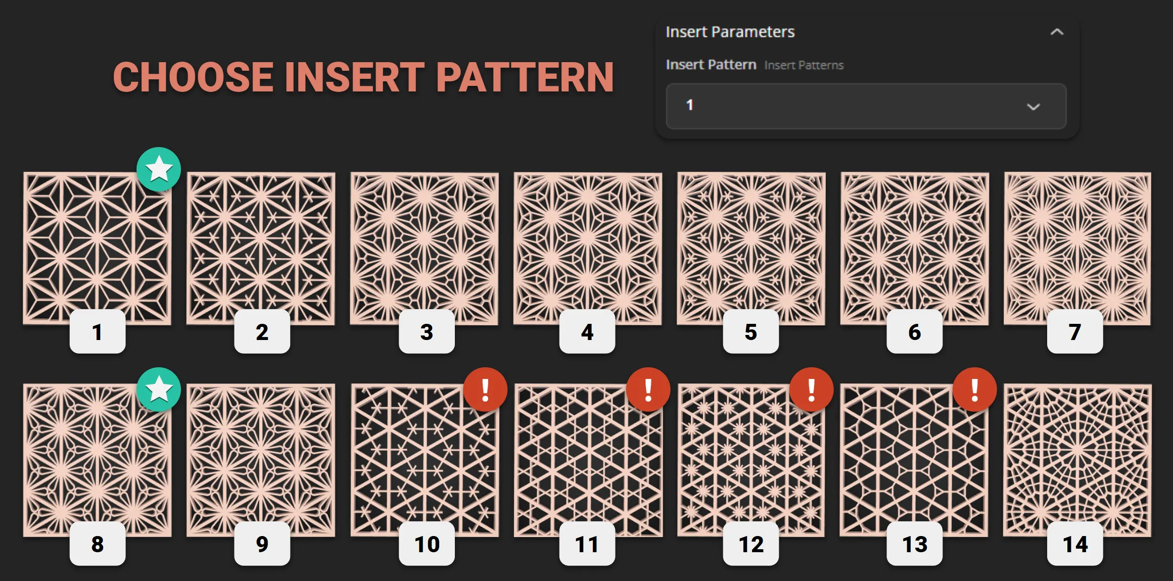 Kumiko Frame Creator (Parametric) by Paper View MakerWorld: Download Free 3D Models