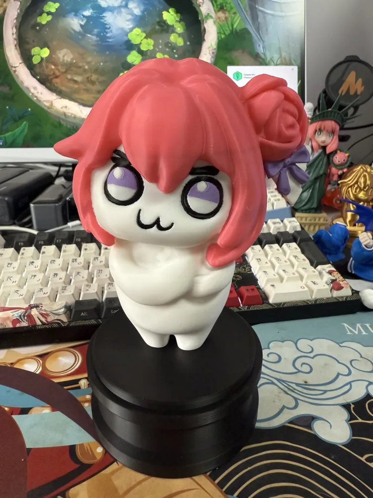 Pink doro by 红糖咸鱼MakerWorld: Download Free 3D Models