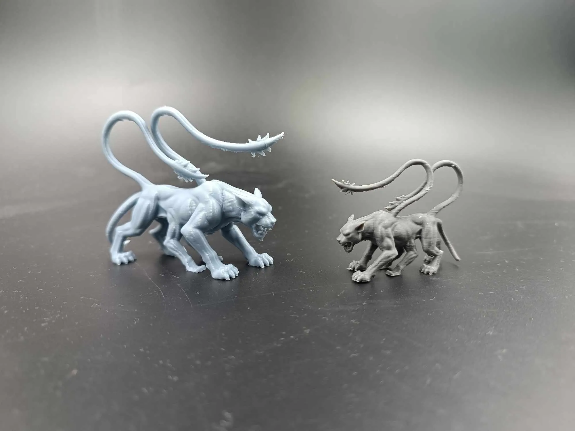 Miniature Wargaming - Displacer Beast - DnD -TTRPG by drakeforge3d ...