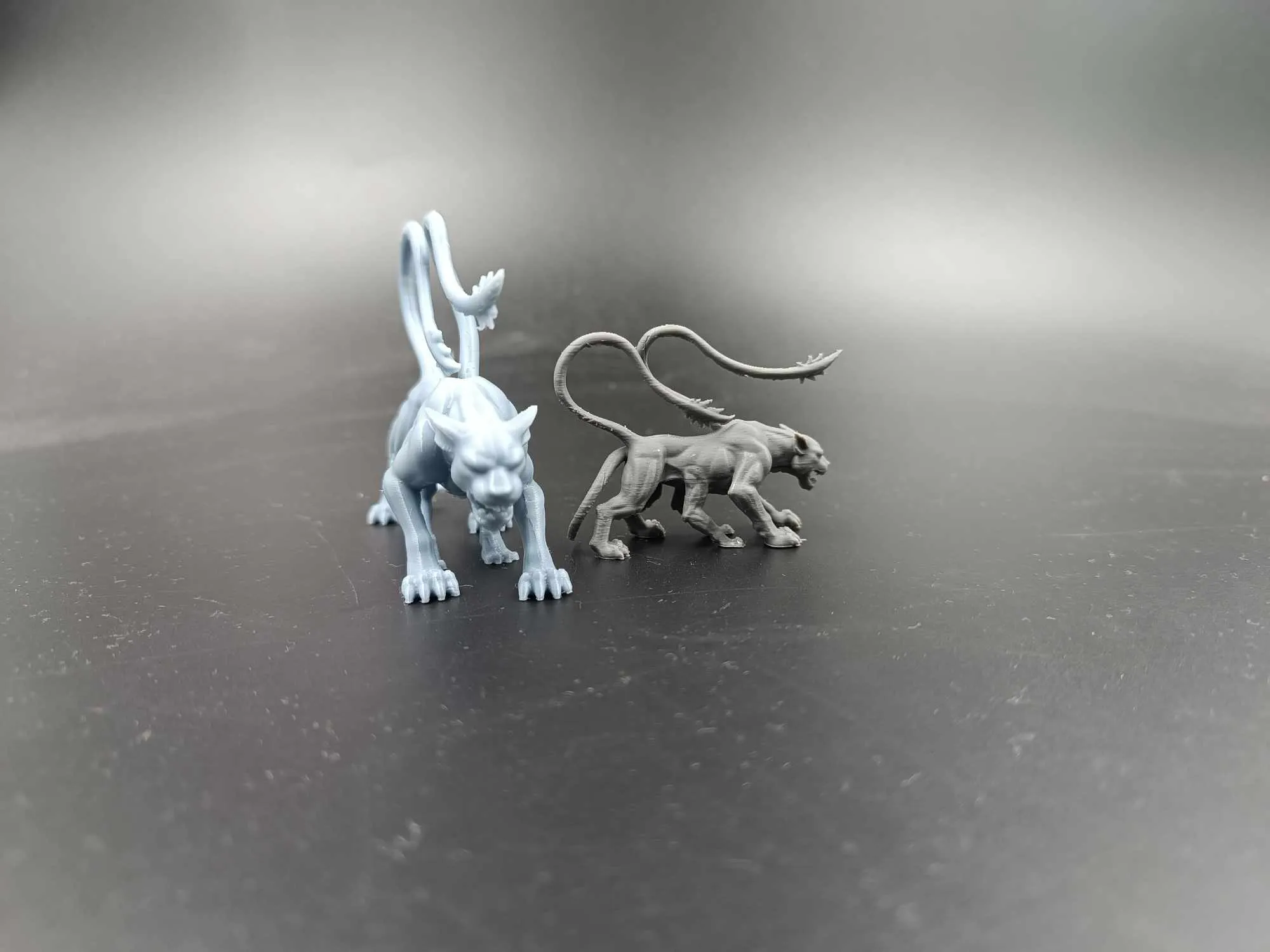 Miniature Wargaming - Displacer Beast - DnD -TTRPG by drakeforge3d ...