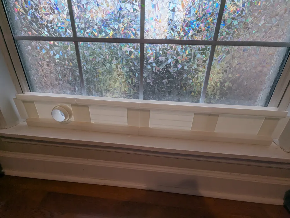 Window exhaust panel for 2.5 inch hose by QuadrangularNipples ...