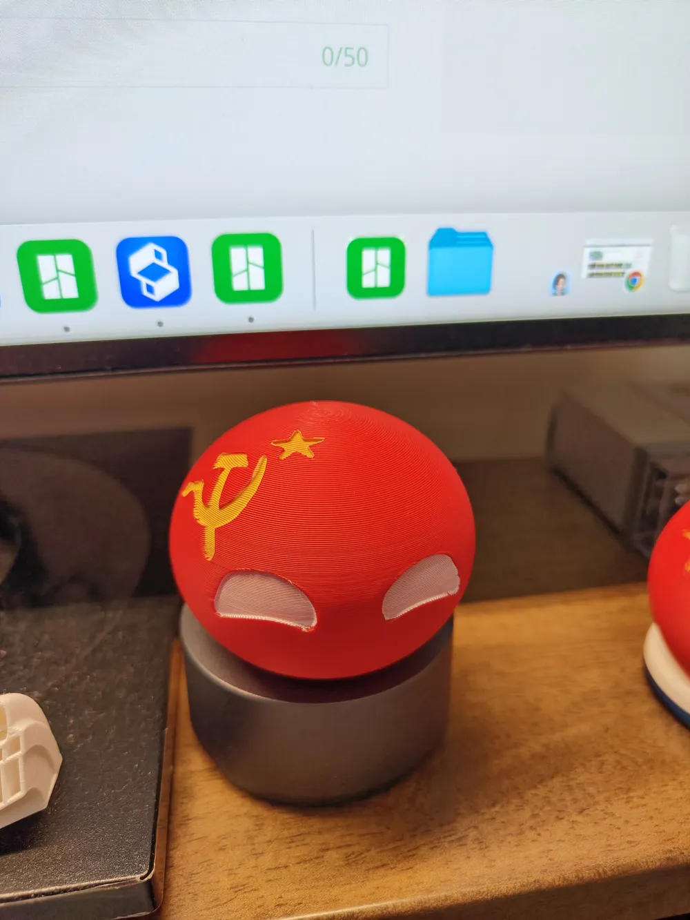 Polandball Soviet Union Countryball - Free 3D Print Model - MakerWorld